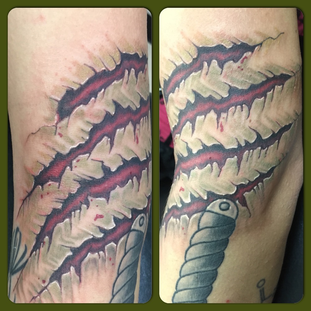 Getting Ripped | Tattoos by Aaron Broke